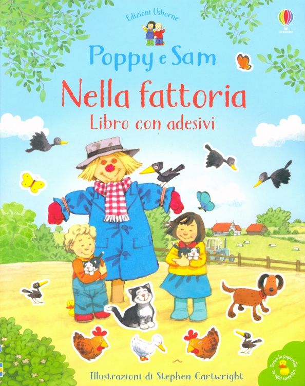 Книга "Nella fattoria. Libro con adesivi" Sam Taplin | Купить в США